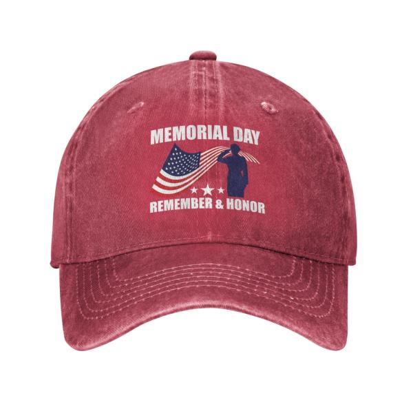 商品名:  Memorial Day Hat 4th of July Patriotic Trucker Hat Gift for Vietnam Veteran Day Baseball Cap for Men Women Redブランド...