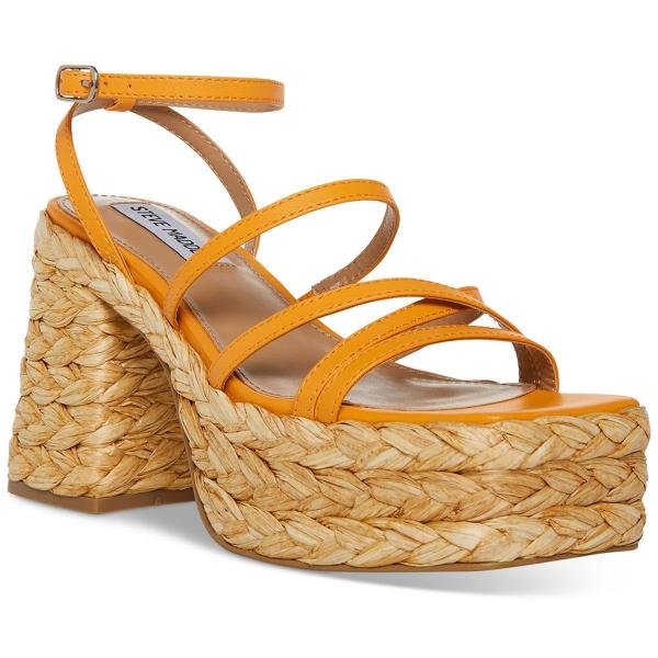 商品名:  Steve Madden Womens Belise Leather Platform Sandals Orange 8 Medium (B,M)ブランド: Steve Madden商品サイズ: 8商品番号: BELISE色: ...