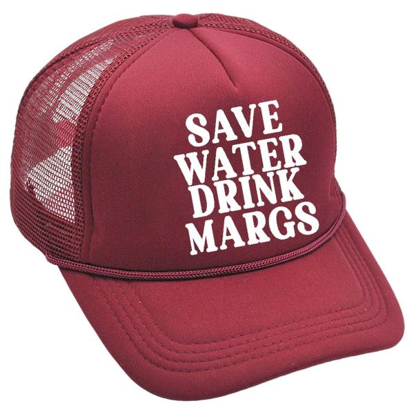 商品名:  Generic Save Water Drink Margs Trucker Hat Adjustable Baseball Cap for Womens Preppy Hats Beach Trucker Hat Womens...