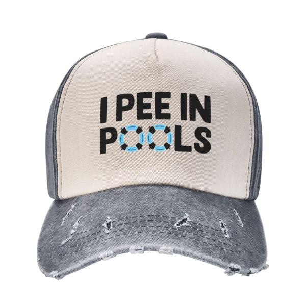 商品名:  Generic I Pee in Pool Womens Running Hat I Pee in Pool Funny Hat for Women Sports Hats Grayブランド: Generic商品サイズ: One...