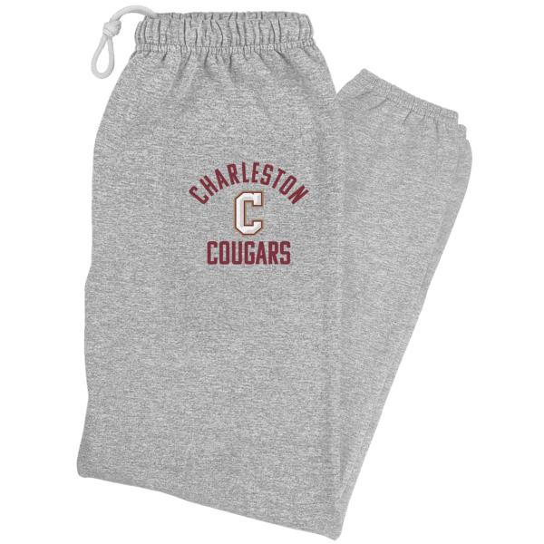 商品名:  College of Charleston Officially Licensed Apparel - Collegiate Arched Text Mens Jogger Sweatpants, Athletic Heathe...