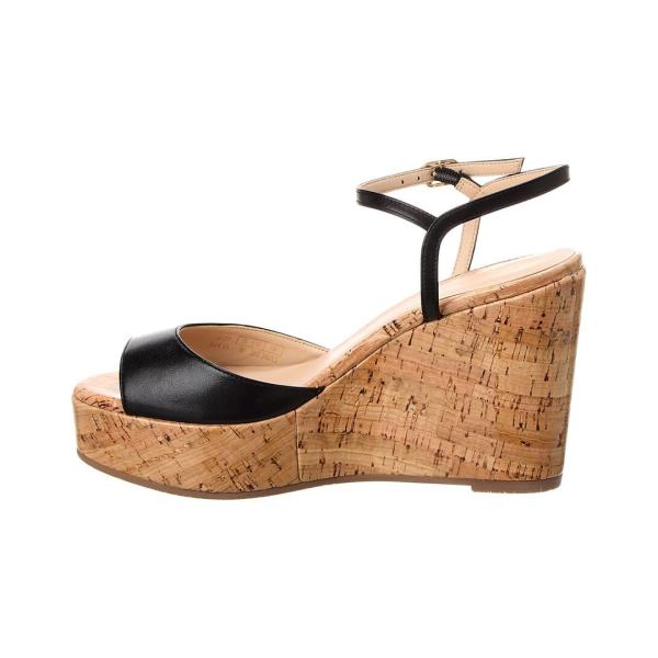 商品名:  Stuart Weitzman Palmina Leather Wedge Sandal, 10, Blackブランド: Stuart Weitzman商品サイズ: 10高さ: 11.43cm横幅: 25.4cm奥行: 31.7...