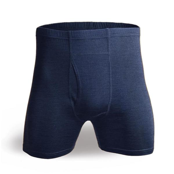 商品名:  SHEEP RUN Men's Merino Wool Boxer Briefs Hiking Running Workout Wicking Breathable Underwear (Denim, Medium)ブランド: ...