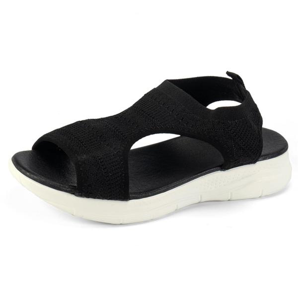 商品名:  TOSOFT Women's Plus Size Comfort Sandals Open Toe Beach Wedge Sneakers Flat Slippers Orthopedic Bunion Corrector S...