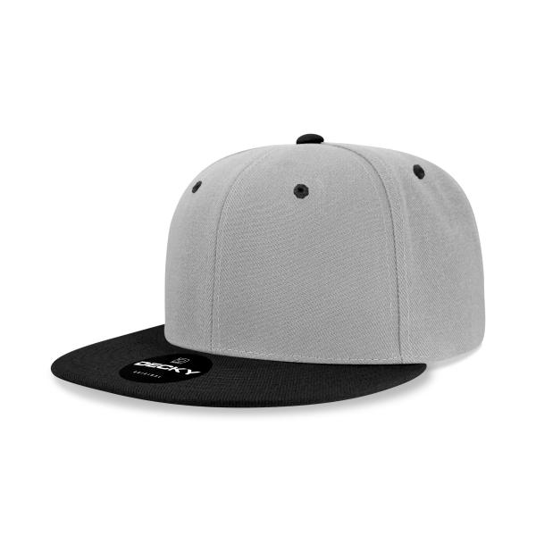 商品名:  DECKY Standard 6 Panel High Profile Structured Acrylic/Polyester Snapback Multiブランド: DECKY商品サイズ: One Size高さ: 12.7c...