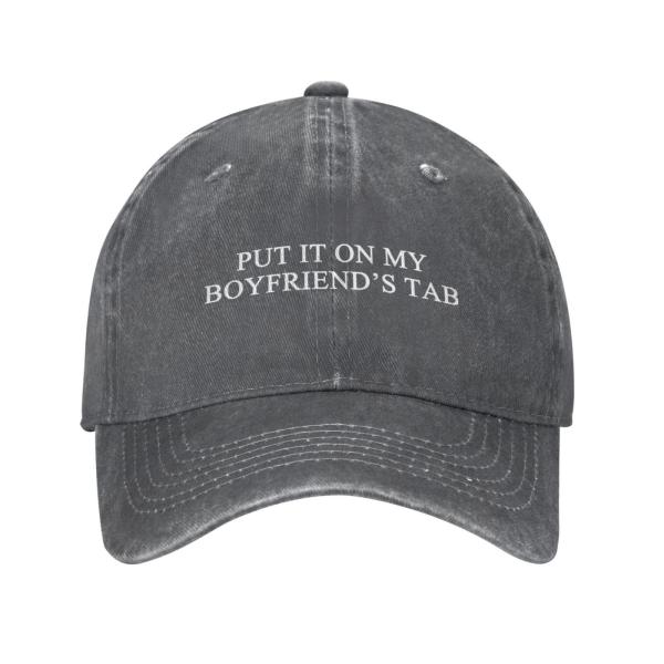 商品名:  Generic Womens Baseball Cap Put It On My Boyfriends Tab Low Profile Cap for Men Fitted Golf Hats Deep Heatherブランド:...