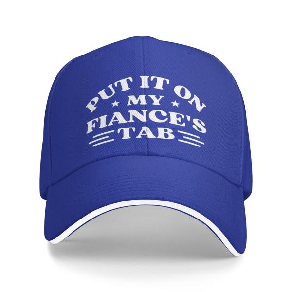 商品名:  Put It On My Fiance'S Tab Hat Baseball Cap for Men Women Funny Trucker Hats Blueブランド: Staropal商品サイズ: One Size商品番号:...