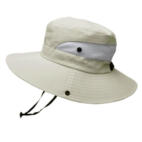 商品名:  Outdoors Tribe Sun Hat for Women, Summer Women's Foldable Mesh Wide Brim Ponytail Sun Hat (US, Alpha, Medium, Pure...