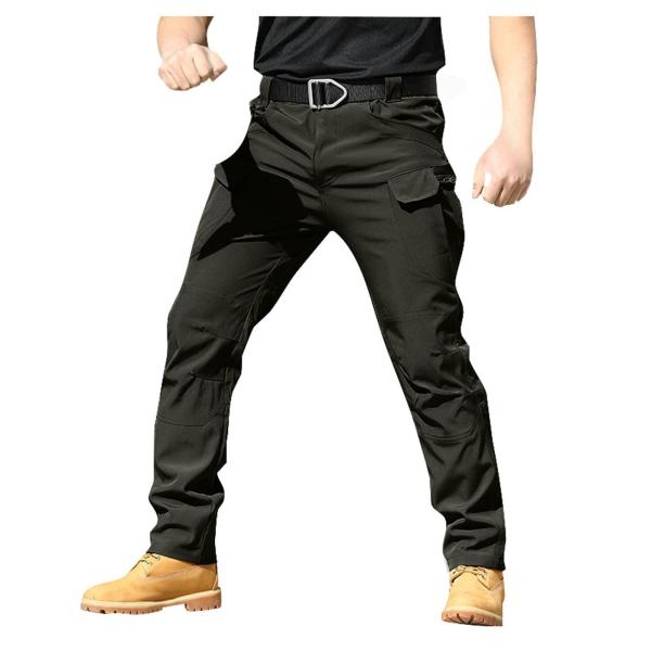 商品名:  Yasalu Men's Casual Cargo Pants Relaxed Fit Stretch Sweatpants Slim-Fit Workout Joggers Hiking Drawstring Pants wi...