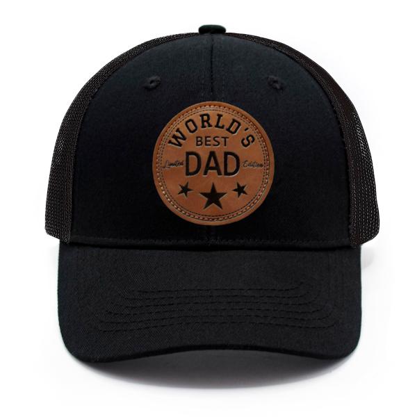商品名:  World's Best Dad Hat Daughter Son Black Trucker Hat for Dad Papa Fathers Day Birthday Giftブランド: DPFQSKY商品サイズ: One ...