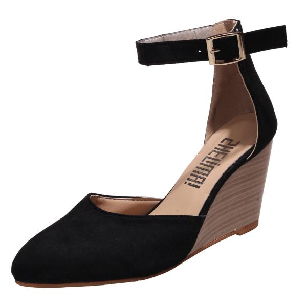 商品名:  Women's Close Toe Espadrilles Wedge Sandals, Comfort Strappy Platform Slides Sandals Comfy Walking with Arch Suppo...