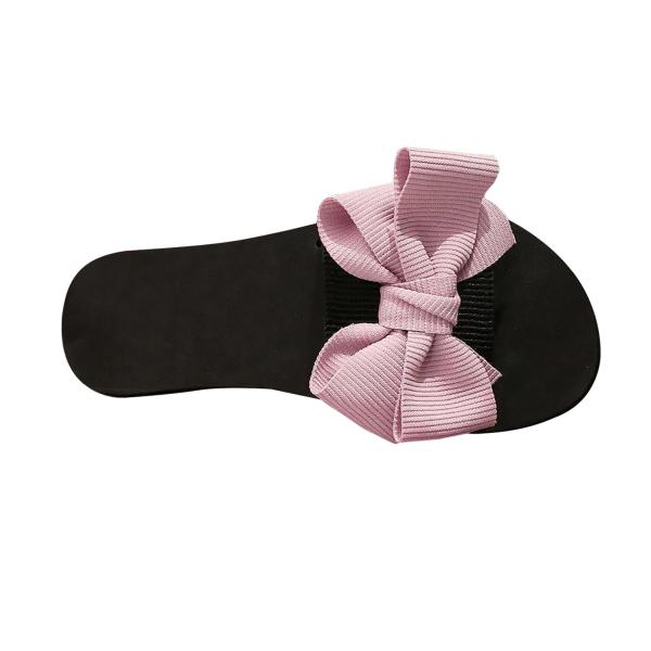 商品名:  Generic Sandals for Women, Sweet Cute Bow Knot Comfy Slip On Flats Sandal Shoes Summer Beach Fashion Slipper Flip ...