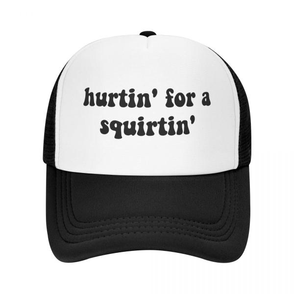 商品名:  Generic Hurtin' for A Squirtin' Trucker Hats for Women Black Men Funny Gag Trucker Hat for Womenブランド: Generic商品サイズ...