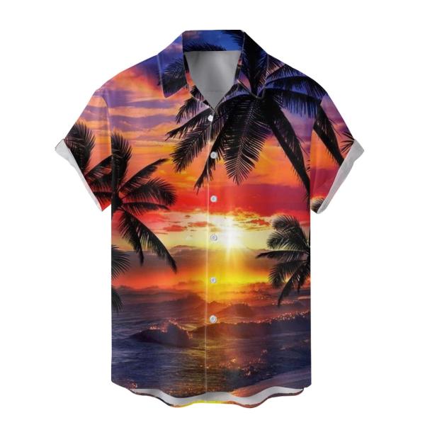 商品名:  Generic Men's Funny Shirts Hawaiian Shirt for Men 3XL Blue Striped Shirt Tan Dress Shirt for Men Mens Black and Wh...