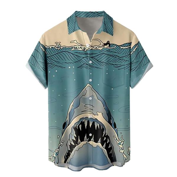 商品名:  Generic Country Shirts for Men Seahorse Hawaiian Shirt Hawaiian Hats for Men Mens Shirt Untuckit Shirts for Men Bl...