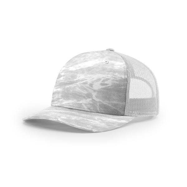 商品名:  Richardson 112 Five Panel Trucker Hat Snapback Cap Adjustable Baseball Hat Blank Hat Bulk Hats - Bonefish/Light Gr...