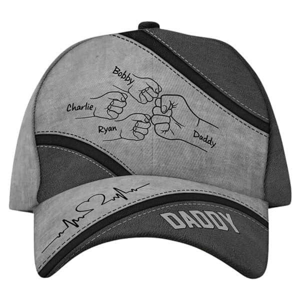 商品名:  Pamaheart First Bump Daddy Grandpa Personalized Classic Cap for Dad, Dad Hat, Grandpa Hat, Custom Dad Grandpa Hat ...