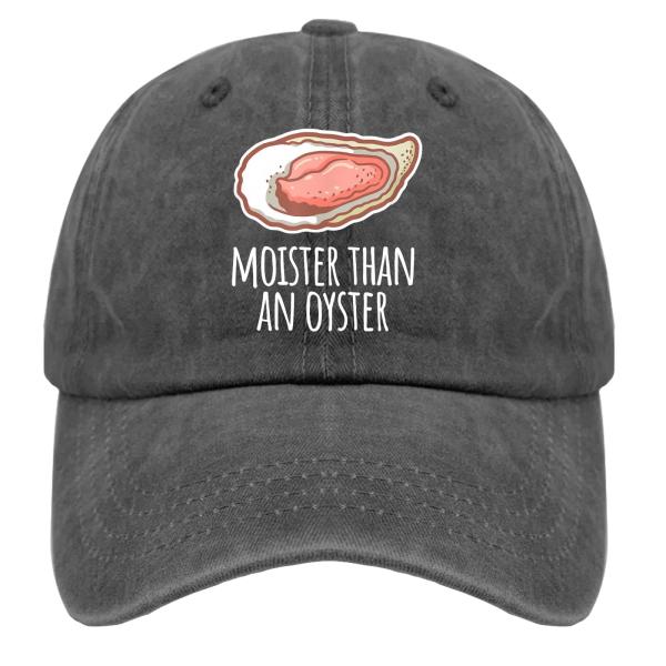 商品名:  KEDFQV Moister Than an Oyster Shucking Funny Shellfish Shucker Hats Vintage Cotton Washed Baseball Caps Adjustable...