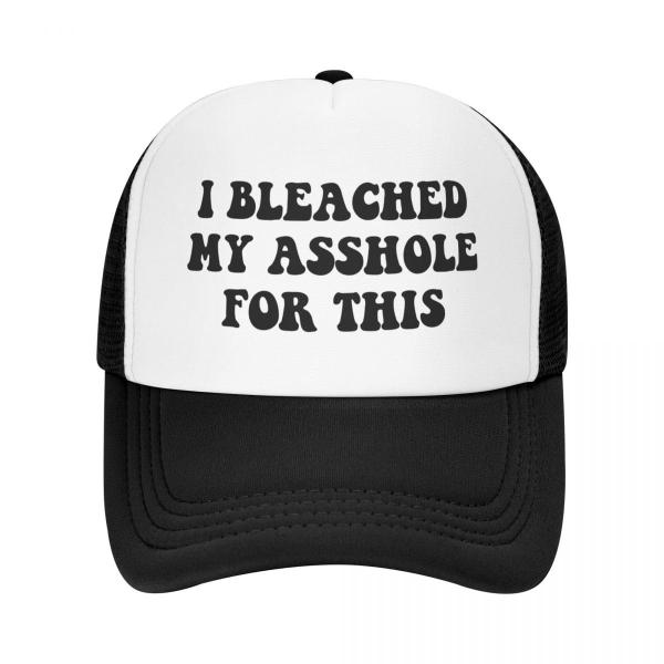 商品名:  Generic I Bleached My Asshole for This Trucker Hat for Women Black Men Funny Dirty Trucker Caps for Men Giftブランド: ...