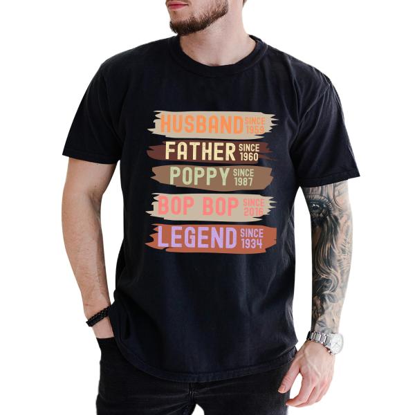 商品名:  Personalized Dad Shirt - Custom Father's Day Shirt, First, Dad Papa Gifts, Dad Grandpa Papa Shirt, Gifts Fathers D...