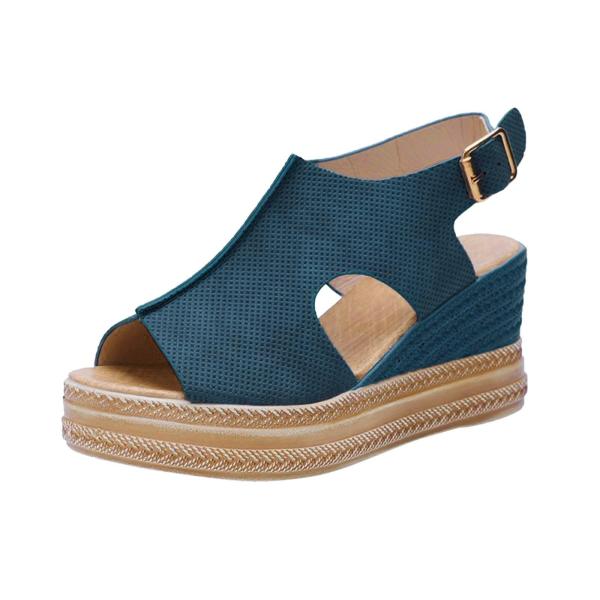 商品名:  Generic Wedge Sandals for Women, Espadrilles for Women Open Toe Ankle Strap Wedge Heels Sandals Dressy Summer Plat...