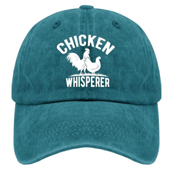 商品名:  generic Chicken Whisperer Baseball Cap Womens Cap Cyan Blue Mens Hats Gifts for Grandpa Golf Capブランド: generic商品サイズ...