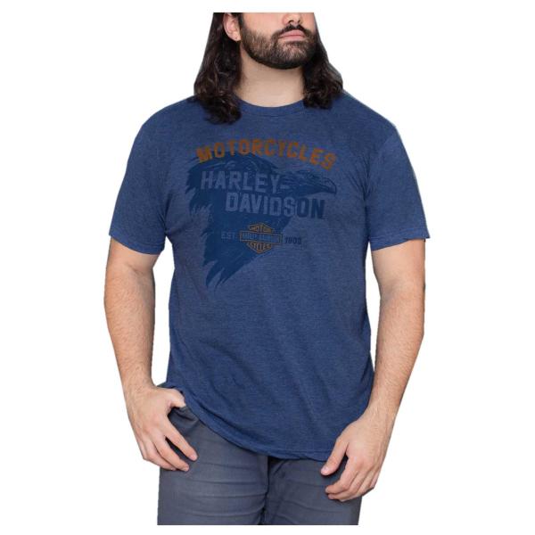 商品名:  Harley-Davidson Men's Patriots Eagle Short Sleeve T-Shirt, Heather Denim (3XL)ブランド: Harley-Davidson商品サイズ: 3X-Large...