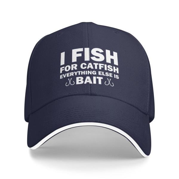 商品名:  Ositerpz I Fish for Catfish Everything Else is Bait Hat Men Baseball Caps Funny Hats Navy Blueブランド: Ositerpz商品サイズ:...
