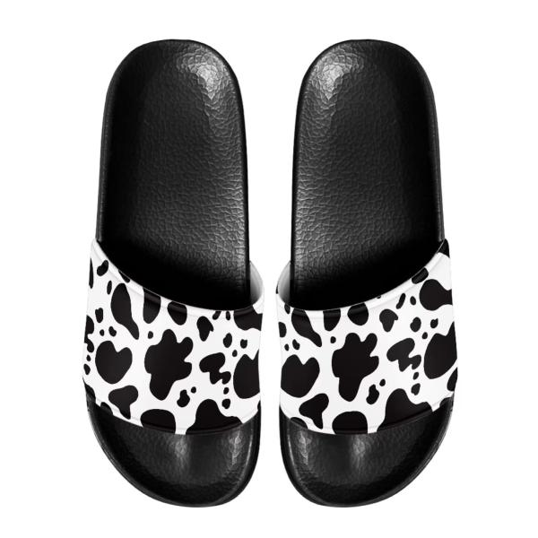 商品名:  Eheartsgir Cow Women Comfortable Beach Sandals Vacation Comfy Summer Open Toe Slide Sandal Non Slip Indoor House S...