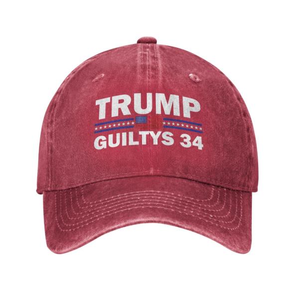 商品名:  Elixvsoer Trump 2024 Hat Trump Guiltys 34 Cap for Women Dad Hats Graphic Hats Redブランド: Elixvsoer商品サイズ: One Size高さ:...