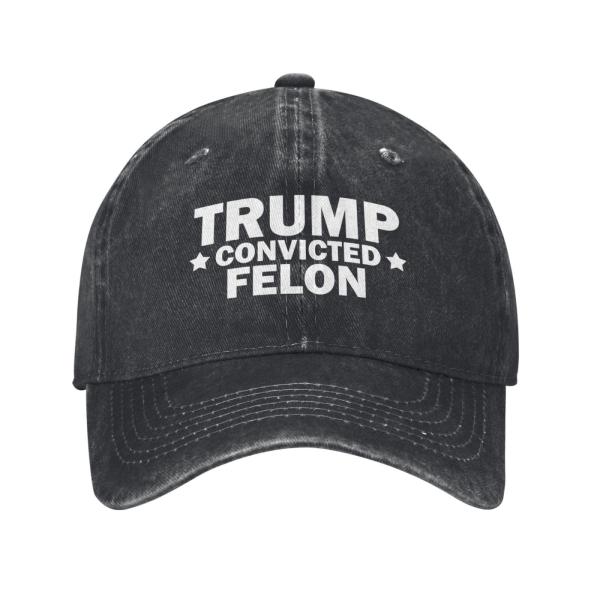 商品名:  Elixvsoer Trump 2024 Hat Trump Convicted Felons Hat for Men Baseball Hat with Design Hats Blackブランド: Elixvsoer商品サイ...