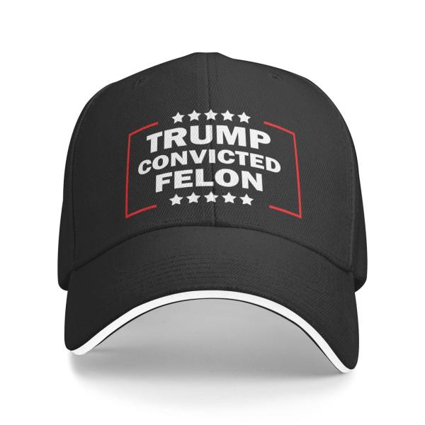 商品名:  Ositerpz Trump 2024 Hat Trump Convicted Felons Hat for Women Baseball Hat Fashionable Hat Blackブランド: Ositerpz商品サイズ...