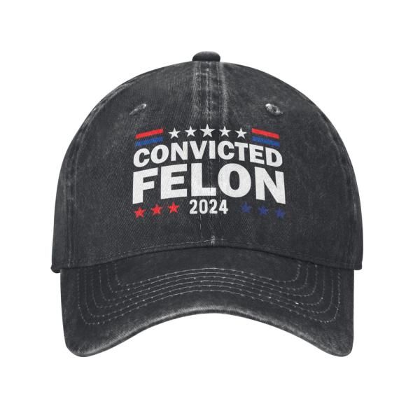 商品名:  Elixvsoer Trump 2024 Hat Trump Convicted Felons Cap for Women Baseball Hats Graphic Caps Blackブランド: Elixvsoer商品サイズ...