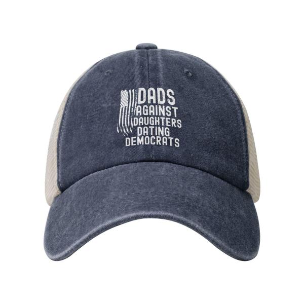 商品名:  Generic Dads Against Daughters Dating Democrats Hats for Men Navy Blue Women Funny Dirty Baseball Hats for Women H...