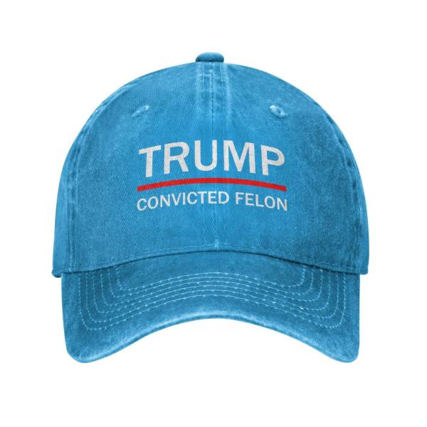 商品名:  Trump Hat Trump Convicted Felons Baseball Caps for Men 90s Vintage Baseball Hats Blueブランド: TPZIBF商品サイズ: One Size高さ...