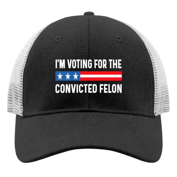商品名:  Generic Trump 2024 Convicted Felon, I'm Voting Convicted Felon Hats for Women Funny Baseball Cap Mom Hat Classic W...