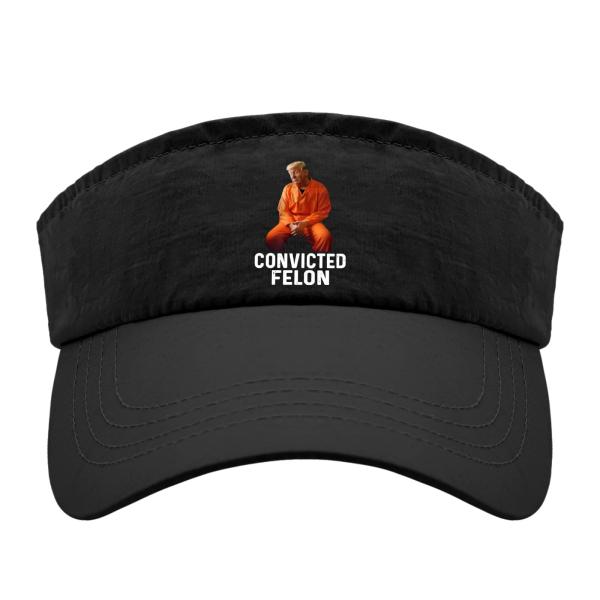 商品名:  Generic Convicted Felon Trump 2024 Caps Sun Visor Hats for Women Baseball Cap Stylish Golf Hat, One Size-Medium, A...