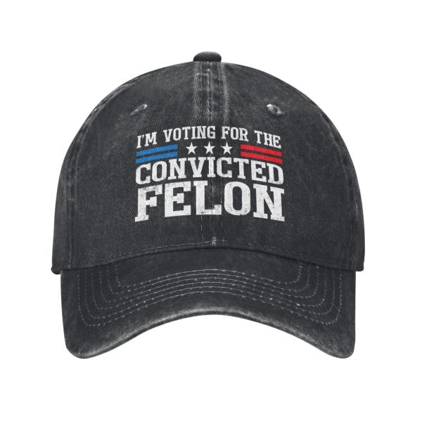 商品名:  Generic I'm Voting for The Convicted Felon Funny Hat Classic Fashion Cap Adjustable Strap for Men Women t Shirt Ts...