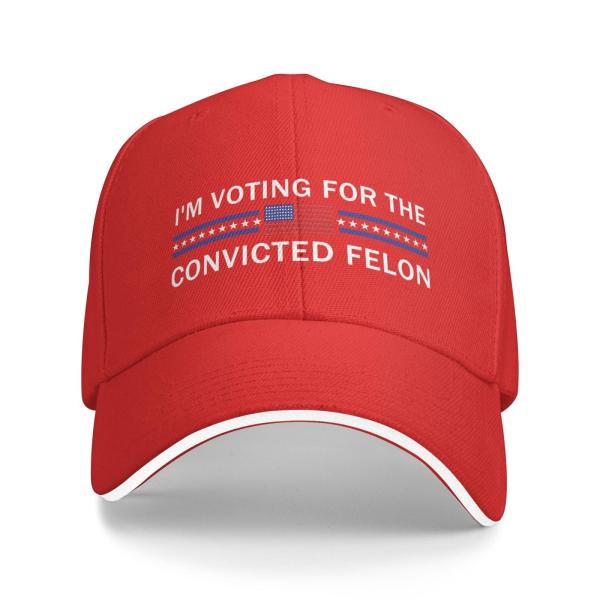 商品名:  Ositerpz Trump 2024 Hat I'm Voting for The Convicted Felons Cap Women Dad Hat Graphic Caps Redブランド: Ositerpz商品サイズ:...