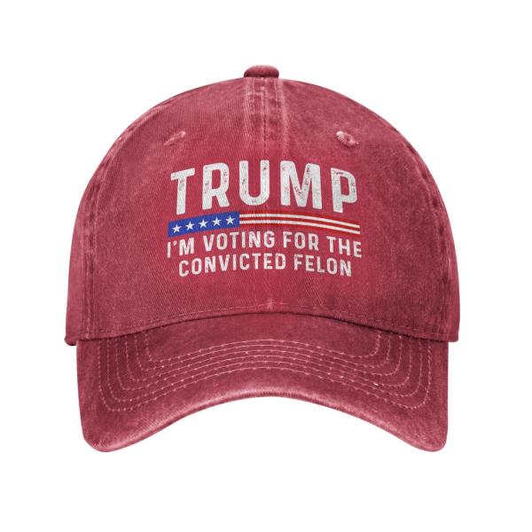 商品名:  Suirtaeop I'm Voting for The Convicted Felon Hat for Women Baseball Hat Vintage Cap Redブランド: Suirtaeop商品サイズ: One S...