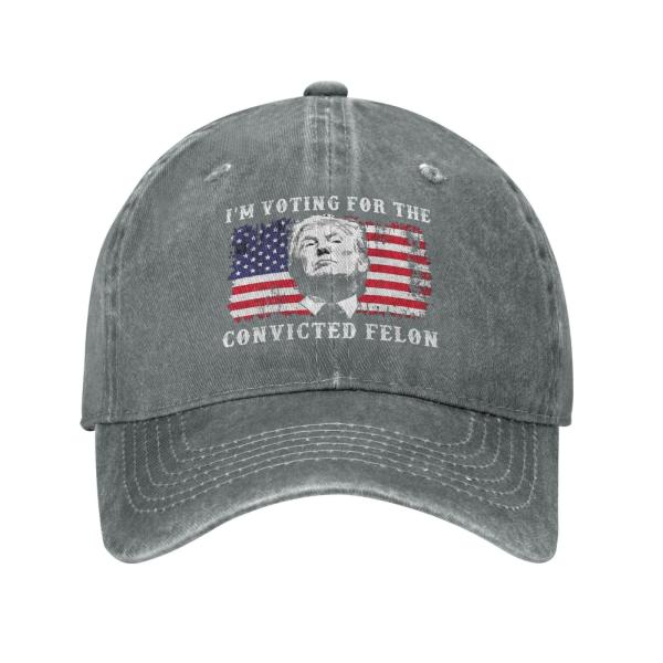 商品名:  Suirtaeop Voting for a Felon Hat IM Voting for The Convicted Felon Hat Women Dad Hat Cool Hats, Gray-14ブランド: Suirt...