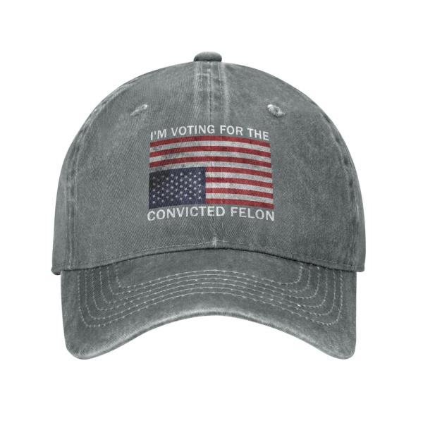 商品名:  Ositerpz I'M Voting for The Convicted Felons Hat Men Baseball Caps Cool Caps Grayブランド: Ositerpz商品サイズ: One Size高さ: ...
