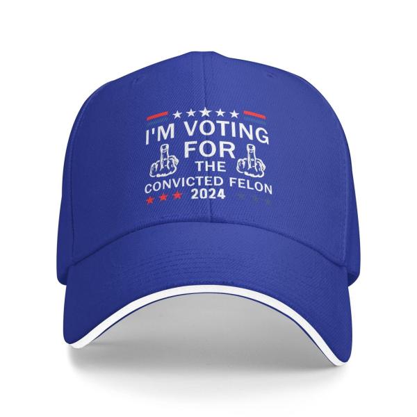 商品名:  Elixvsoer I'm Voting for The Convicted Felons Hat for Women Baseball Caps Cool Hats Blueブランド: Elixvsoer商品サイズ: One ...