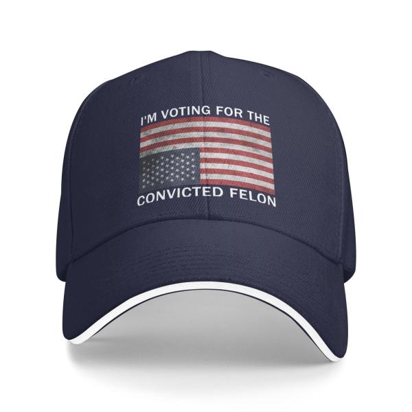商品名:  Elixvsoer I'm Voting for The Convicted Felons Cap Women Baseball Cap Vintage Hat Navy Blueブランド: Elixvsoer商品サイズ: On...