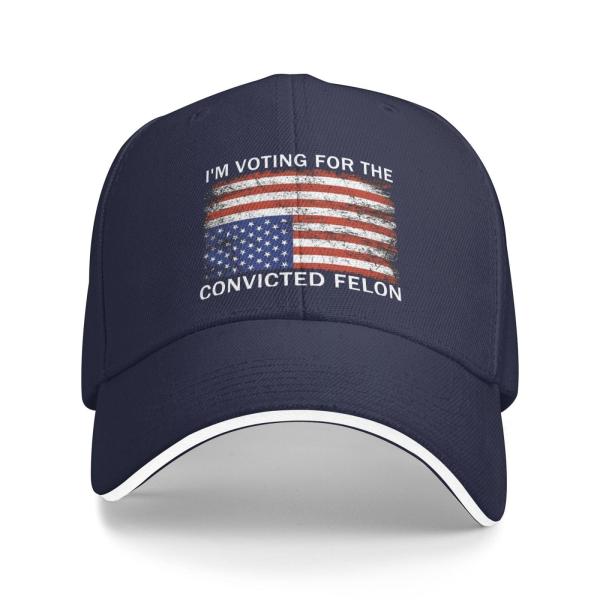 商品名:  Ositerpz I'm Voting for The Convicted Felons Hat Men Baseball Hats Graphic Hats Navy Blueブランド: Ositerpz商品サイズ: One ...