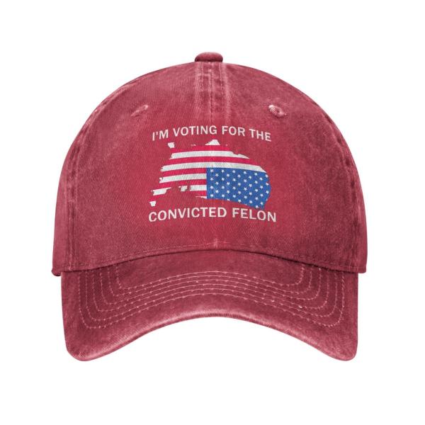 商品名:  Elixvsoer I'm Voting for The Convicted Felons Cap for Women Baseball Hats Cool Caps Redブランド: Elixvsoer商品サイズ: One S...