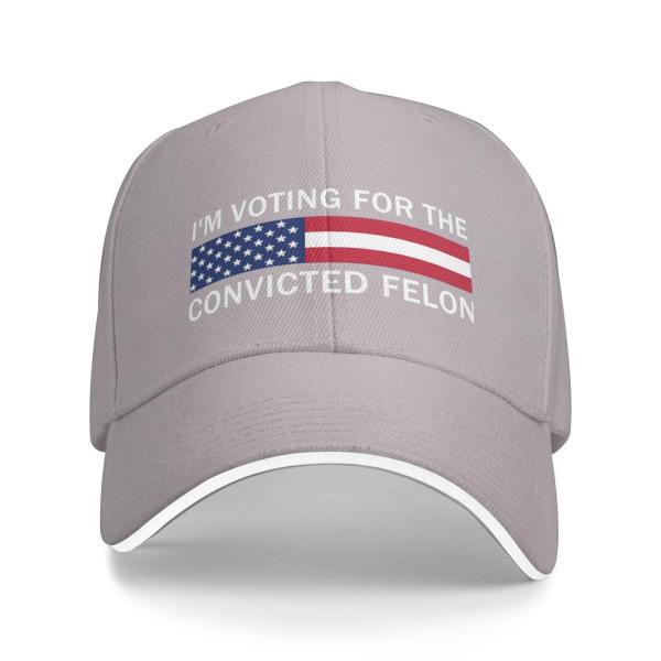 商品名:  Ositerpz I'm Voting for The Convicted Felons-26 Hat Women Baseball Caps Fashionable Caps Grayブランド: Ositerpz商品サイズ: ...