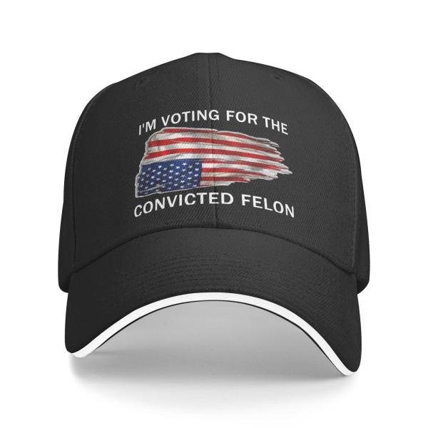 商品名:  Elixvsoer I'm Voting for The Convicted Felons Hat Women Baseball Hats Trendy Caps Blackブランド: Elixvsoer商品サイズ: One S...