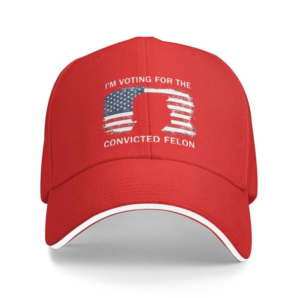 商品名:  Elixvsoer I'm Voting for The Convicted Felons Hat for Women Baseball Cap Trendy Cap Redブランド: Elixvsoer商品サイズ: One S...