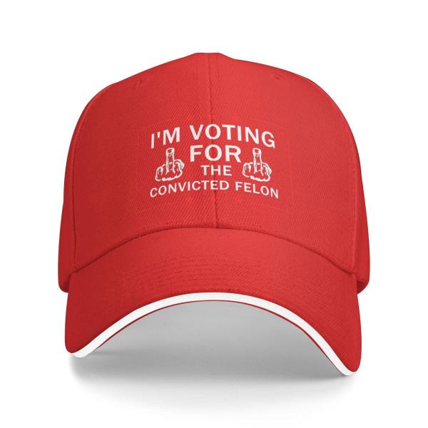 商品名:  Elixvsoer I'm Voting for The Convicted Felons Hat Women Baseball Hat Graphic Hat Redブランド: Elixvsoer商品サイズ: One Size...